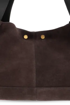 ALLSAINTS Rosalie Nubuck Leather Shopper Bag