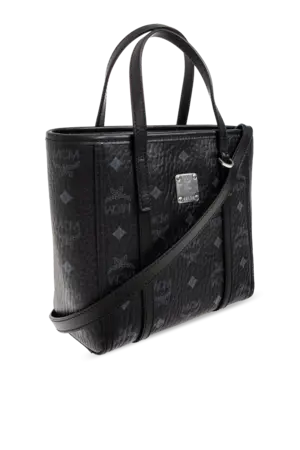 Mcm Toni Mini Shopper Bag - Black