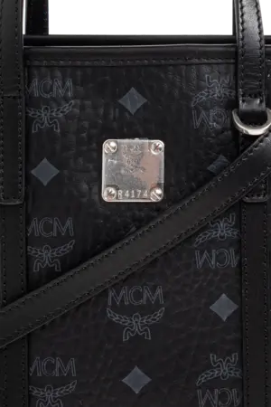 Mcm Toni Mini Shopper Bag - Black