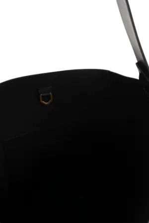 ALLSAINTS Luna Leather Shoulder Bag - Black