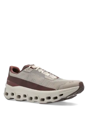 On Cloudmonster Void Running Sneakers - Beige