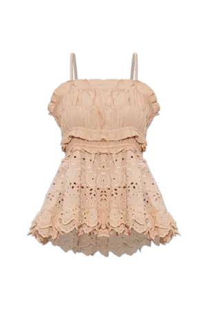 ALLSAINTS Camille Broderie Anglaise Top