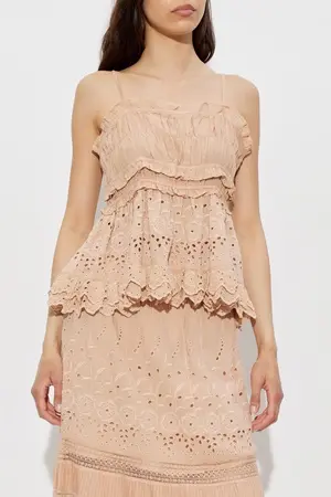ALLSAINTS Camille Broderie Anglaise Top
