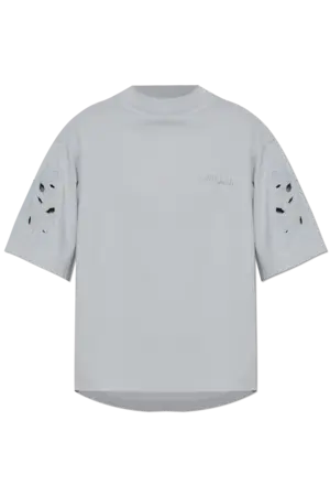 ALLSAINTS Lola Amelie T-shirt With Openwork Sleeves