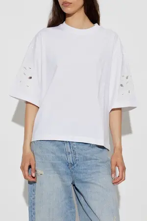 ALLSAINTS Lola Amelie Embroidered T-shirt