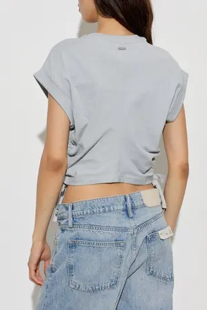 ALLSAINTS Mira" Cropped Top With Adjustable Side Ruching