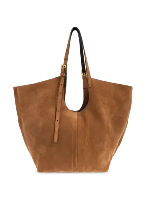 ALLSAINTS Suede Shoulder Bag With Adjustable Strap