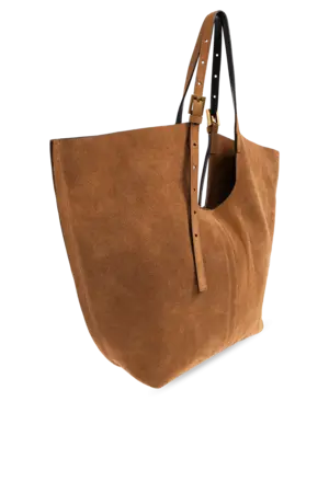 ALLSAINTS Suede Shoulder Bag With Adjustable Strap