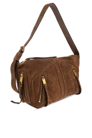 ALLSAINTS Jean Rey Suede Shoulder Bag