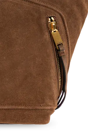 ALLSAINTS Jean Rey Suede Tote Bag - Brown