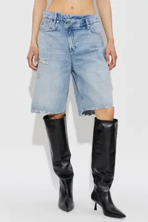 ALLSAINTS Aki" Denim Bermuda Shorts