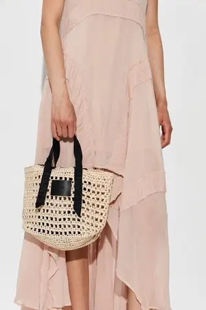 ALLSAINTS Celayne Woven Tote Bag