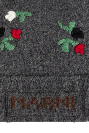 Marni Embroidered Beanie