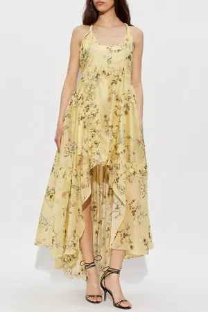 ALLSAINTS Dorina Floral Print Maxi Dress
