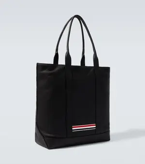 Thom Browne Leather Tote Bag