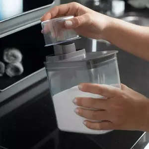 OU 2-pack 50 Oz Laundry Detergent Dispensers With Measuring Caps
