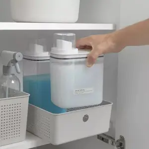 OU Laundry Detergent Dispenser With Measuring Cap And Drip-return Lid