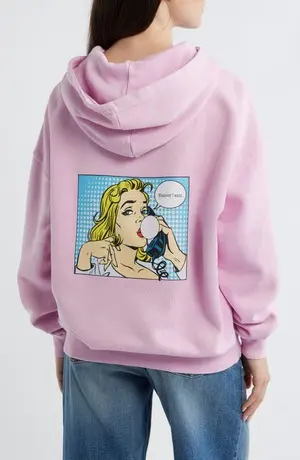 BOYS LIE Graphic Racer Hoodie