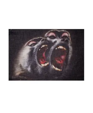Givenchy Logo Detail Scarf