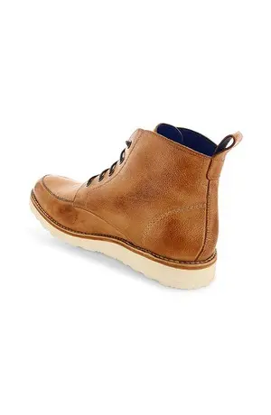 Bed Stu Lincoln Moc Toe Boots - Tan Rustic