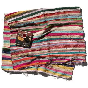 PUEBCO Scrap Fabric Rug - Multicolor
