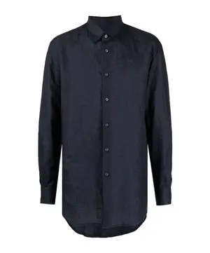 Brioni Button-down Fitted Shirt - Black