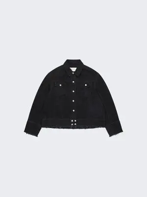 Matieres Fecales Pierre M. Denim Jacket - Black