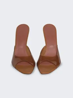 Amina Muaddi Alexa Glass Slipper 95 - Brown