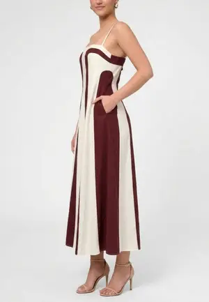 Rachel Rachel Roy Eleni Linen Maxi Dress