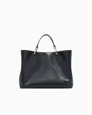 Emporio Armani Logo-appliqué Tote Bag