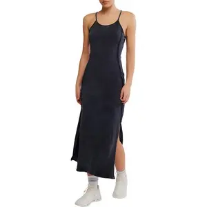 Free People Hot Shot Sleeveless Maxi Dress - Black