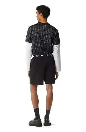 Mcm Essential Logo Ponte Shorts