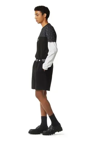 Mcm Essential Logo Ponte Shorts