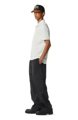 Mcm Diamond Patch Piqué Polo - White
