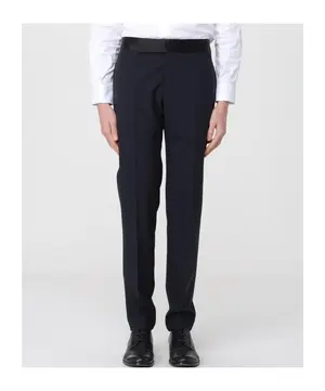 Emporio Armani Single-breasted Tailored Suit - Black