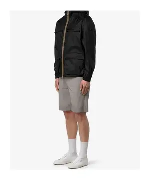 K-WAY Clad Extra Light Hooded Performance Jacket - Black Solid