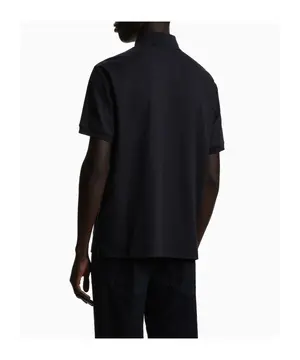Emporio Armani Textured Polo Shirt