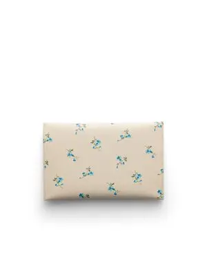Prada Printed Saffiano Leather Envelope Clutch