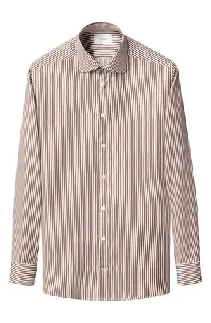 Eton Slim Fit Bengal Stripe Dress Shirt