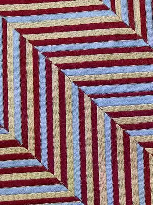 Ermenegildo Zegna Diagonal-patterned Silk Jacquard Tie