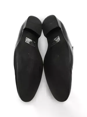 Dolce & Gabbana Leather Horsebit Loafers