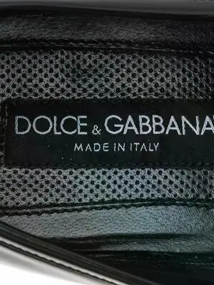 Dolce & Gabbana Leather Horsebit Loafers