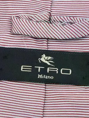 Etro Striped Silk Neck Tie