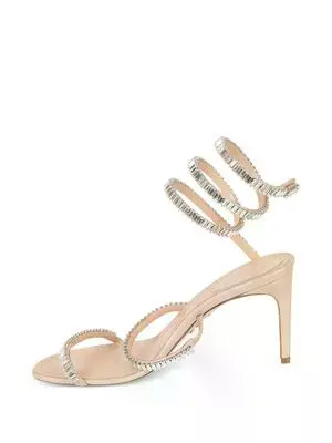 Rene Caovilla Cleo Crystal-embellished Sandals