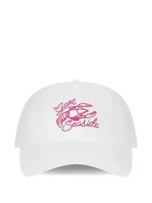Gant Baseball Cap With Lobster Embroidery - Neutrals