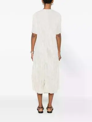 GONGDID DESIGN Crinkled Midi Dress
