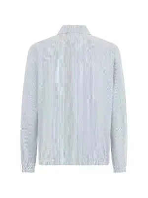 Gant Seersucker Striped Jacket - Blue