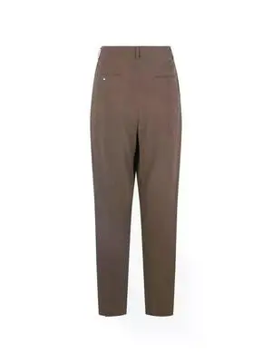 MAGLIANO Herringbone Pleated Trousers