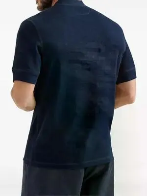 Brunello Cucinelli Button-down Short-sleeve Polo Shirt