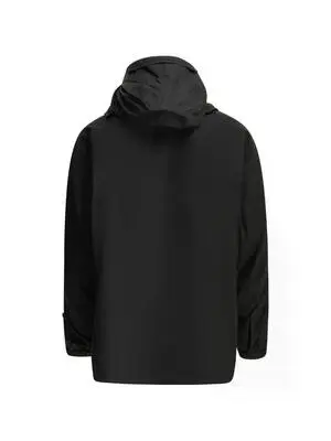 DAIWA PIER39 Hooded Button-up Coat - Black